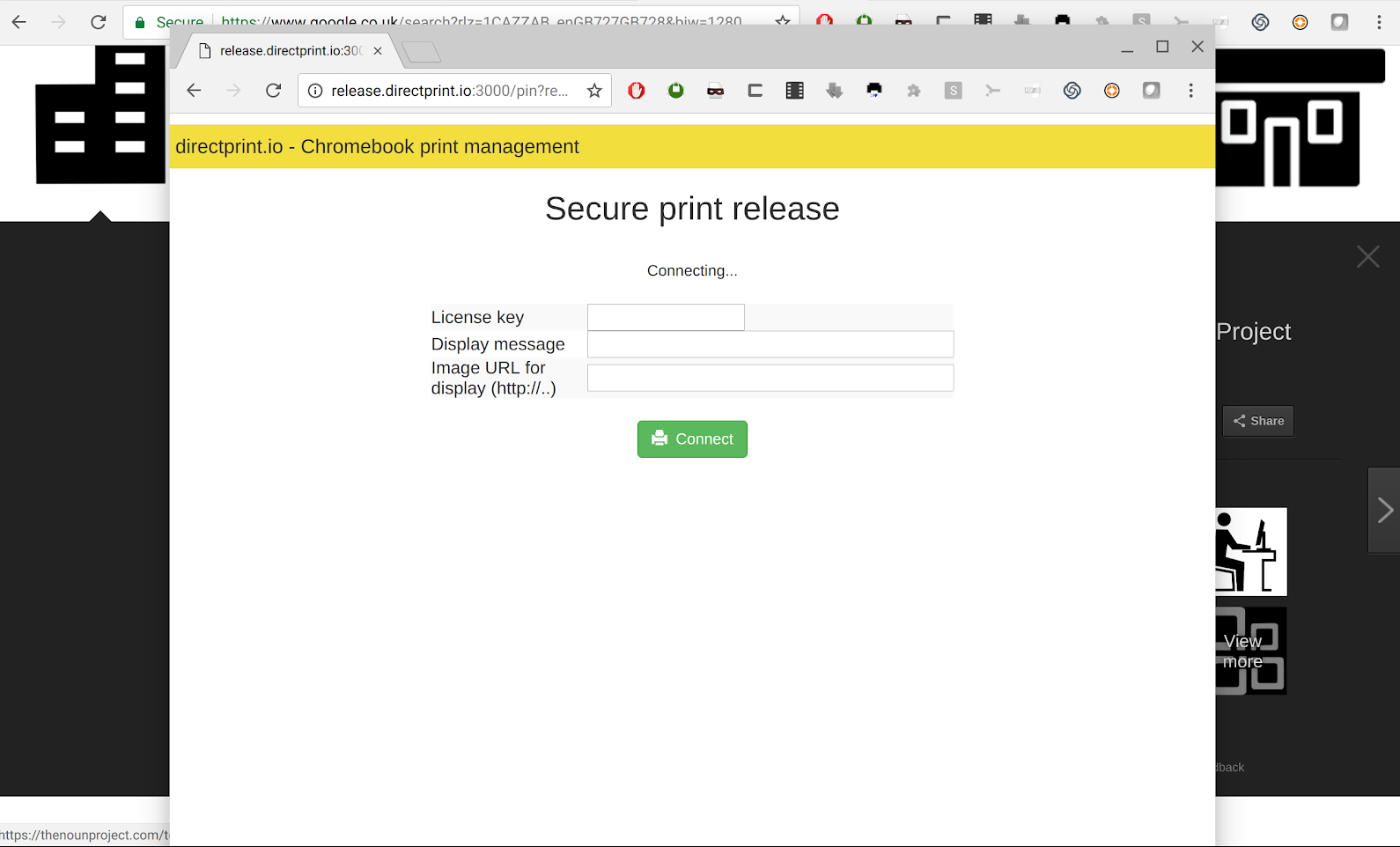 Terminal-based secure PIN-release printing – directprint.io